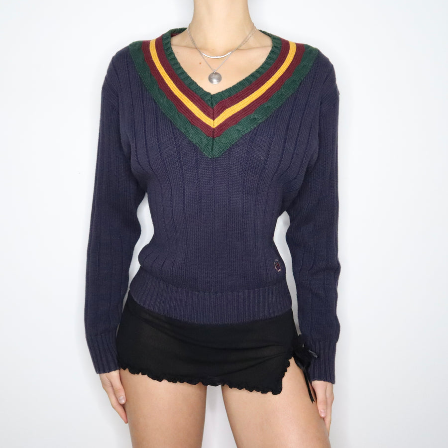 90s Preppy TOMMY HILFIGER Sweater (L) - Imber Vintage