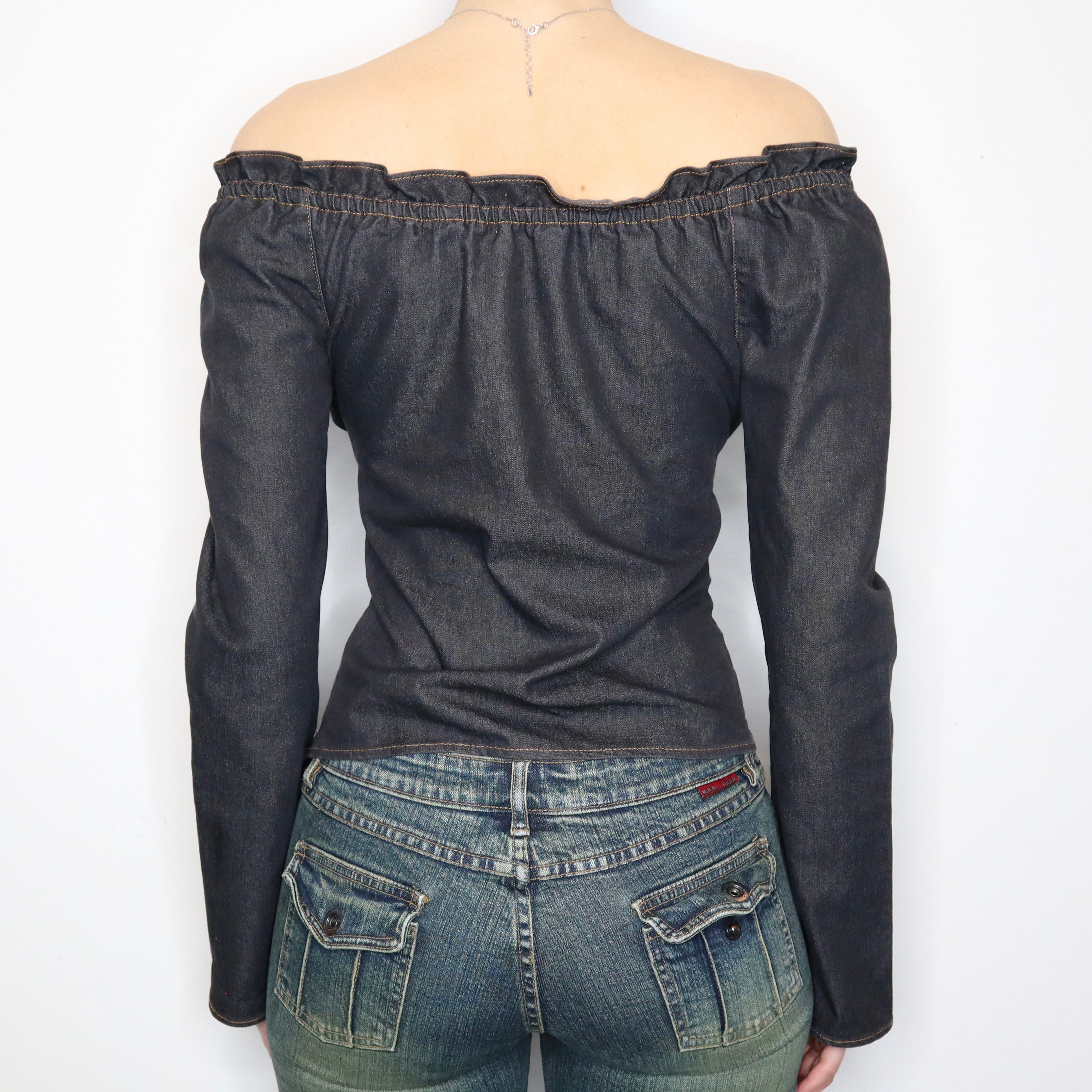 Bell Sleeve Milkmaid Blouse - Imber Vintage