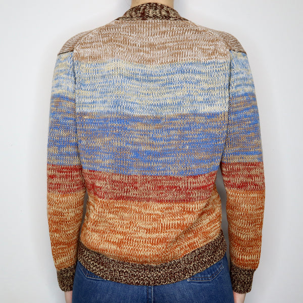 70s Multicolor Cardigan - Imber Vintage